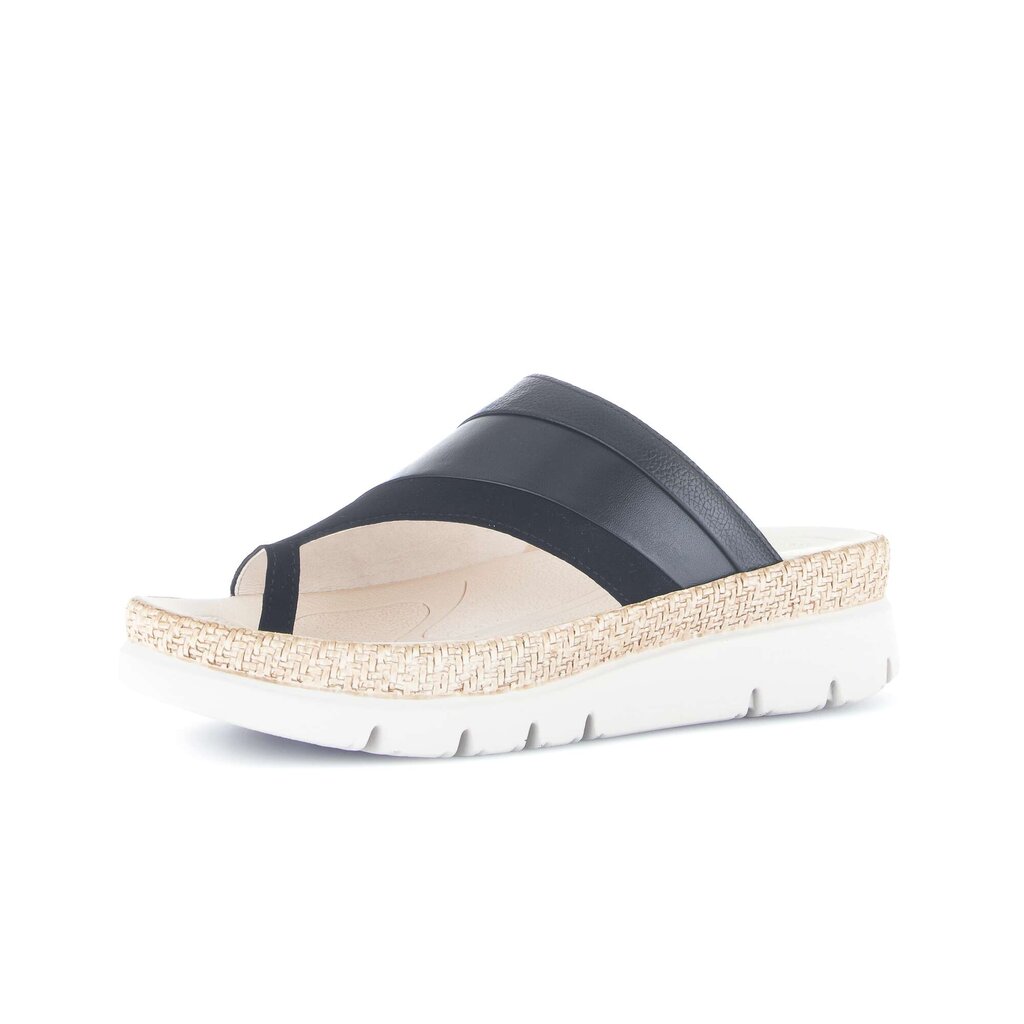 FINAL SALE Gabor 3.722 Britt Toe-Post Slide – Cute & Comfy