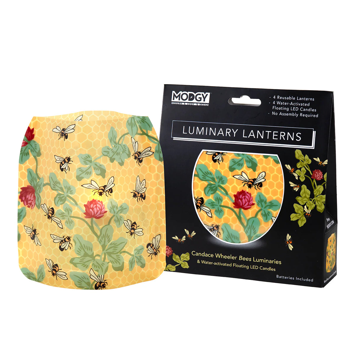 Modgy Candace Wheeler Bees Luminaries 4 pack – Cute & Comfy